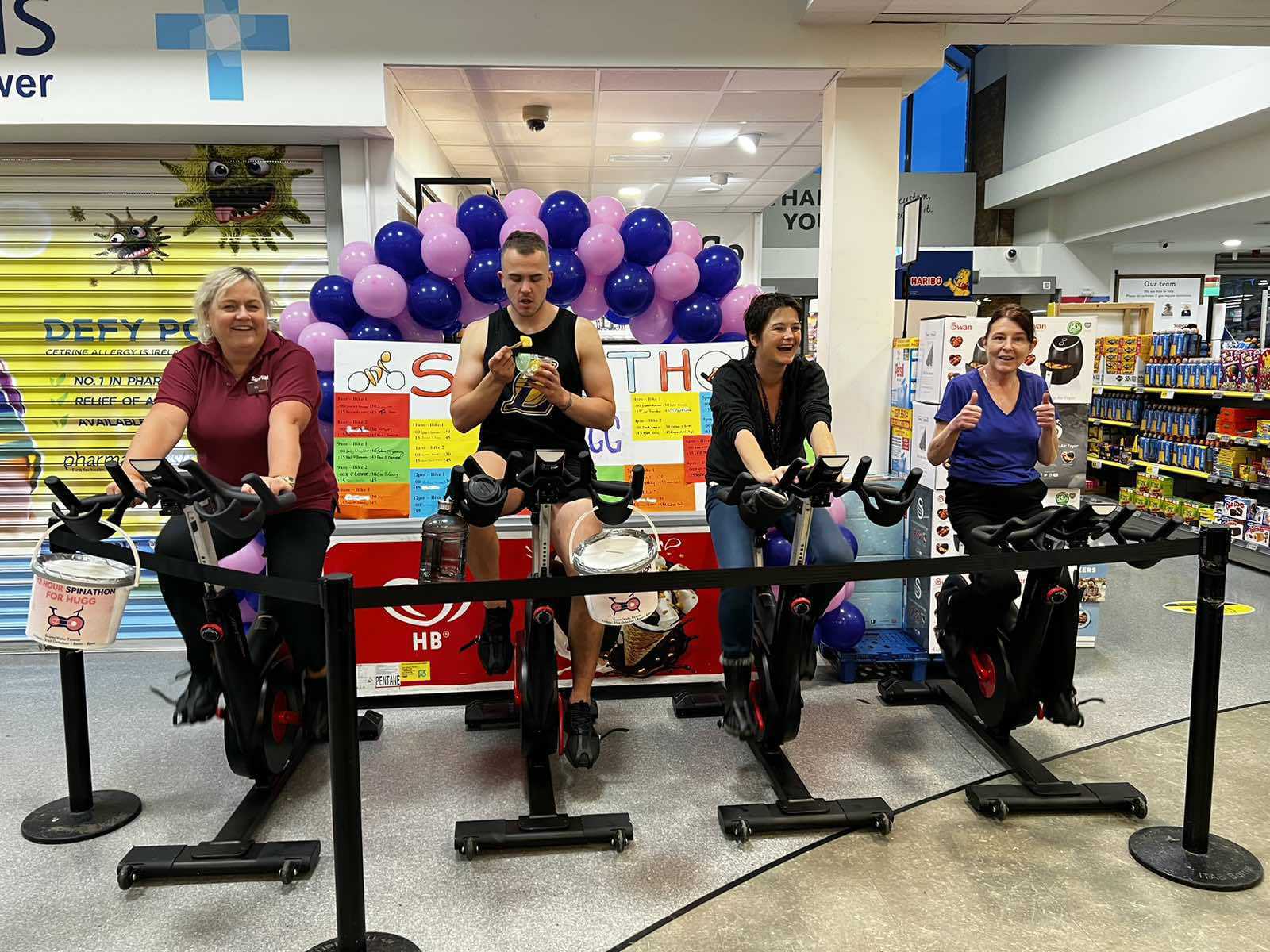 Spinathon for HUGG - Healing Untold Grief Groups